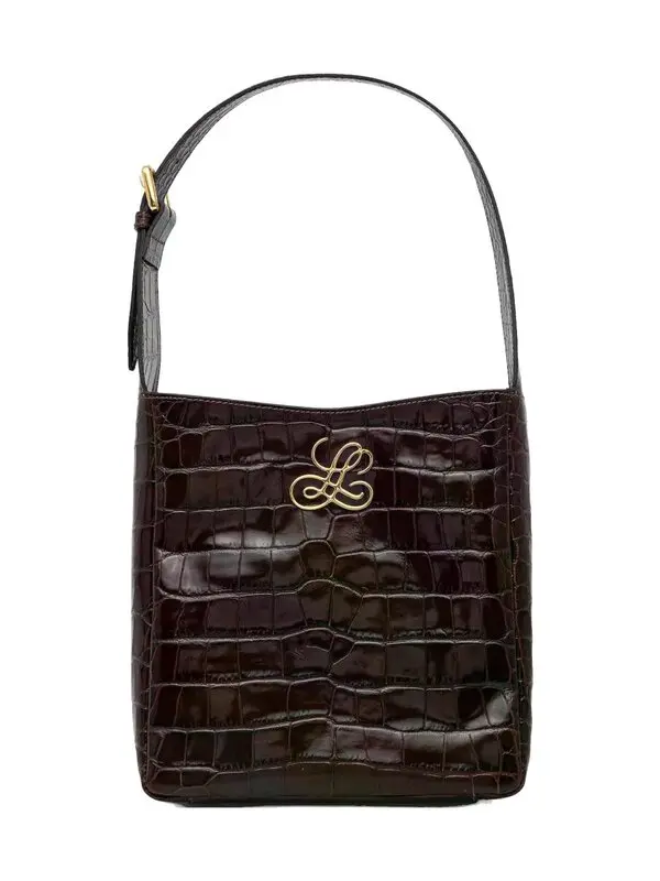 Luisa Spagnoli Logo Tote Bag - Brown