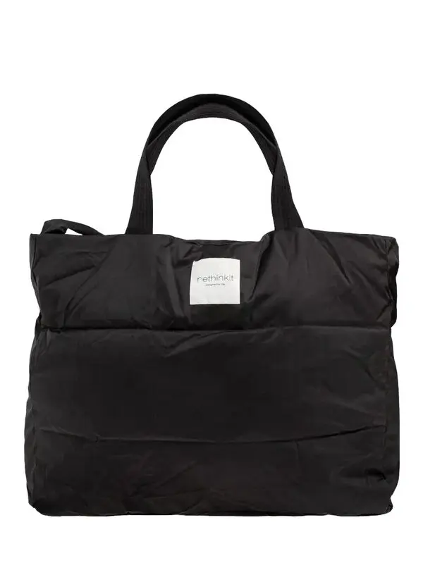 RETHINKIT STUDIOS Padded Top-handles Tote Bag - Black