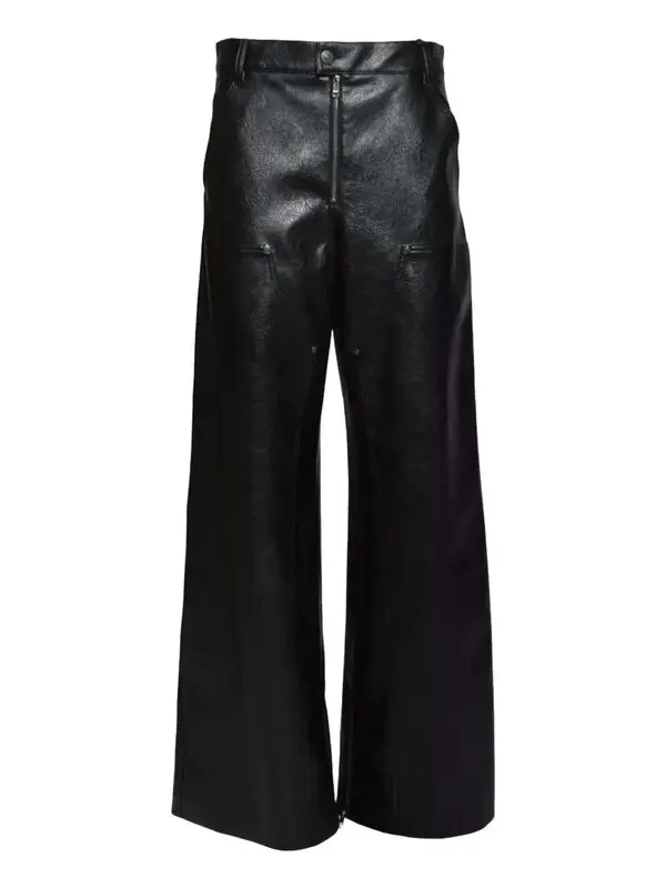 MSGM Zip Trousers - Black