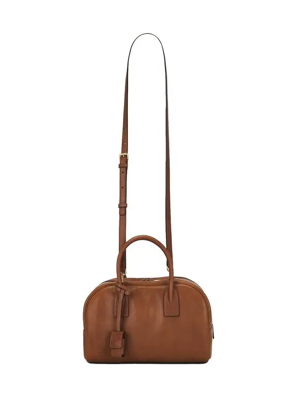 Saint Laurent Small Boston Bag - Toasted Brown