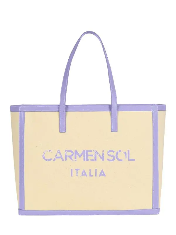 Carmen Sol Roma Tote Bag - Violet