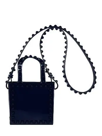 Carmen Sol Alice Tote Bag - Navy Blue