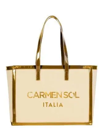 Carmen Sol Capri Tote Bag - Gold