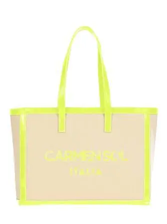 Carmen Sol Capri Tote Bag - Neon Yellow