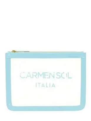 Carmen Sol Firenze Clear Pochette - Baby Blue