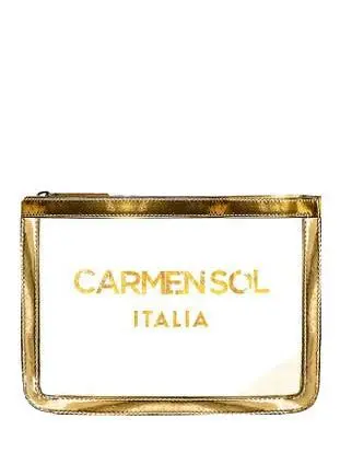 Carmen Sol Firenze Clear Pochette - Gold