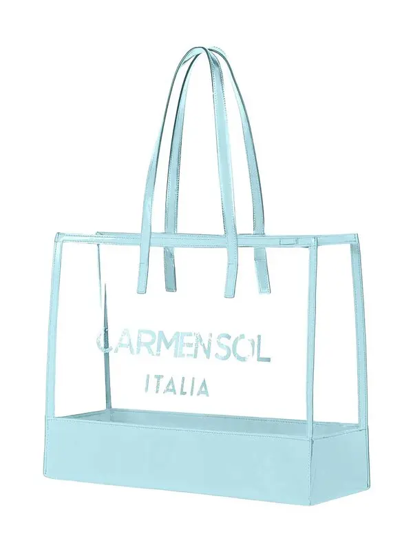 Carmen Sol Taormina Tote Bag - Baby Blue