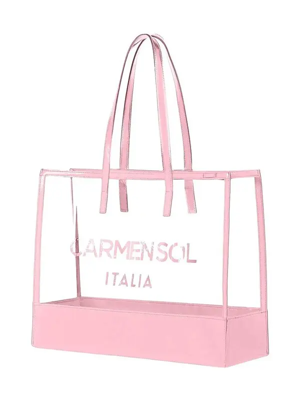 Carmen Sol Taormina Tote Bag - Baby Pink