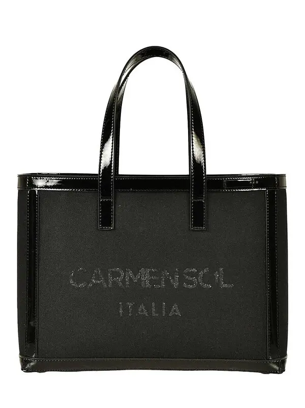 Carmen Sol Venezia Tote Bag - Black