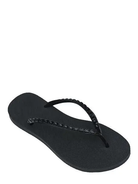 Carmen Sol Giuliana Jelly Sandal - Black