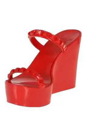 Carmen Sol Tonino Jelly Pumps - Red