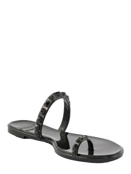 Carmen Sol Maria Jelly Sandal - Black