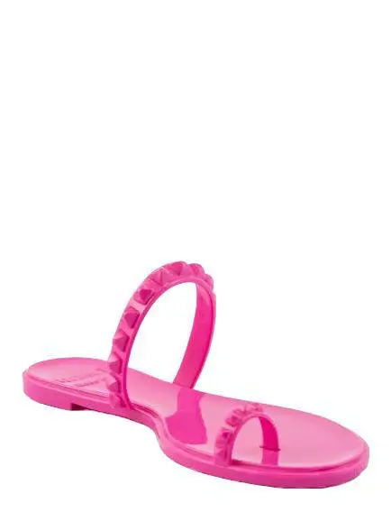 Carmen Sol Maria Jelly Sandal - Fuchsia