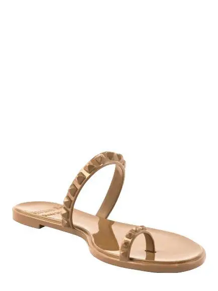 Carmen Sol Maria Jelly Sandal - Nude