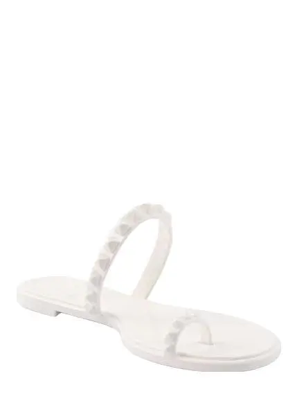 Carmen Sol Maria Jelly Sandal - White