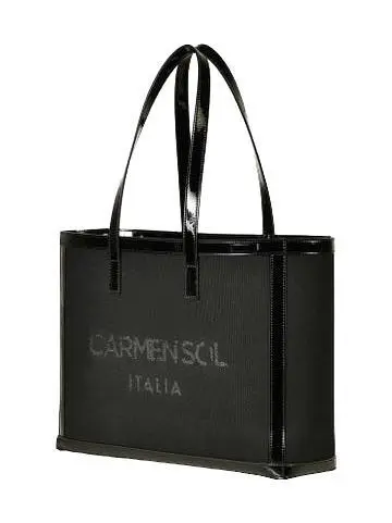 Carmen Sol Capri Tote Bag - Black