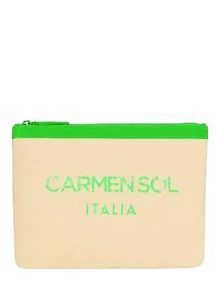 Carmen Sol Firenze Pochette - Neon Green