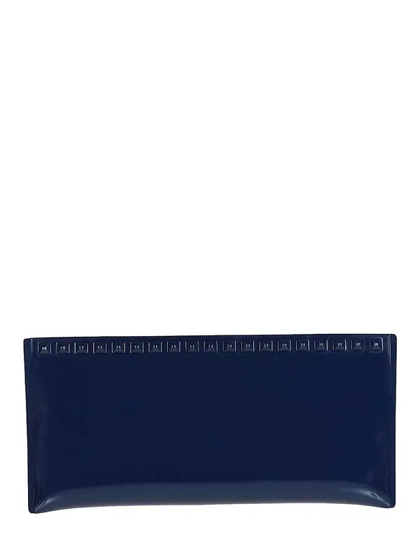 Carmen Sol Julian Studded Jelly Clutch - Navy Blue