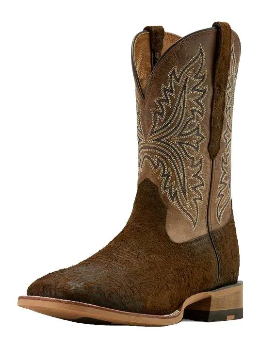 Ariat Walker Cowboy Boot - Best Bronze Roughout/conquest