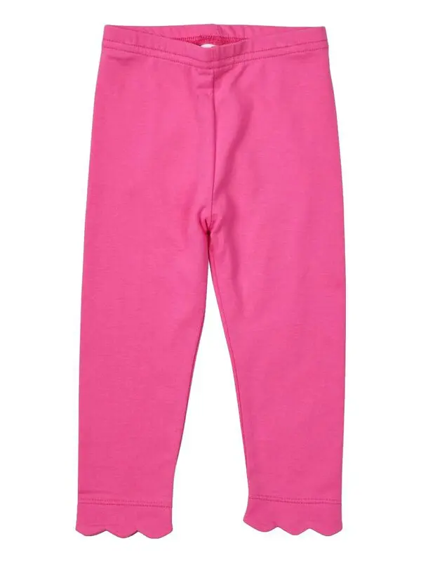 FLORENCE EISEMAN Legging With Scallop Hem - Pink