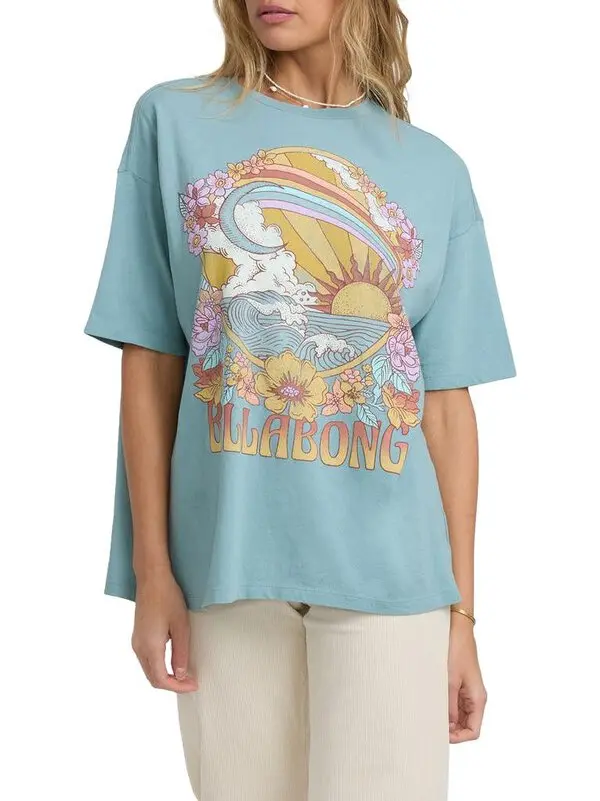BILLABONG Everyday Paradise Graphic T-shirt - Mason Blue