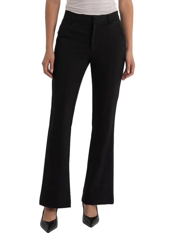 Kut From The Kloth Stella High-waist Flare Pants - Black