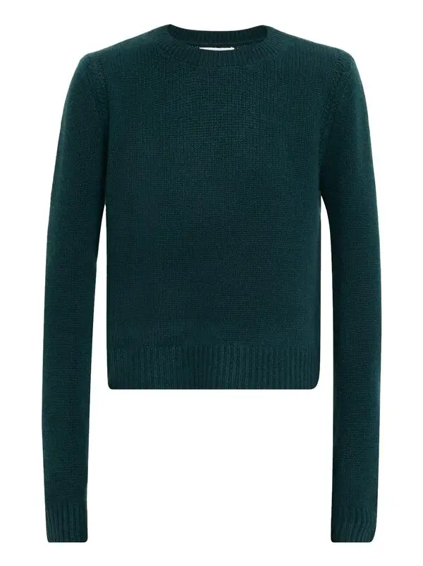 Sablyn Noa Cashmere Shrunken Crewneck Sweater - Sacramento