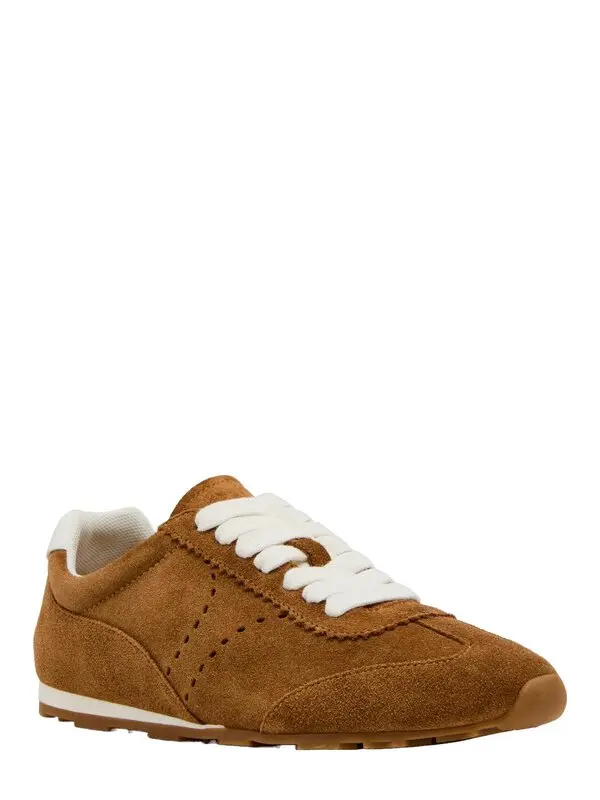 Blondo Carmen Waterproof Sneaker - Camel Suede