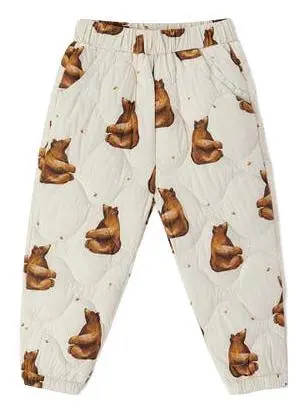 MILKBARN Down Pants - Honey Bear