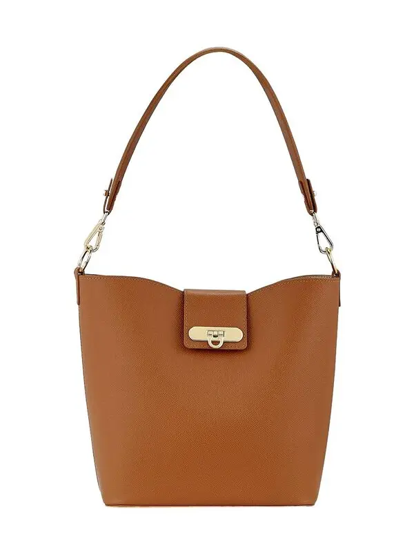 Gigi New York Isabel Bucket Bag - Tan