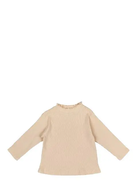 WILD WAWA Ribbed Turtleneck - Autumn Petal