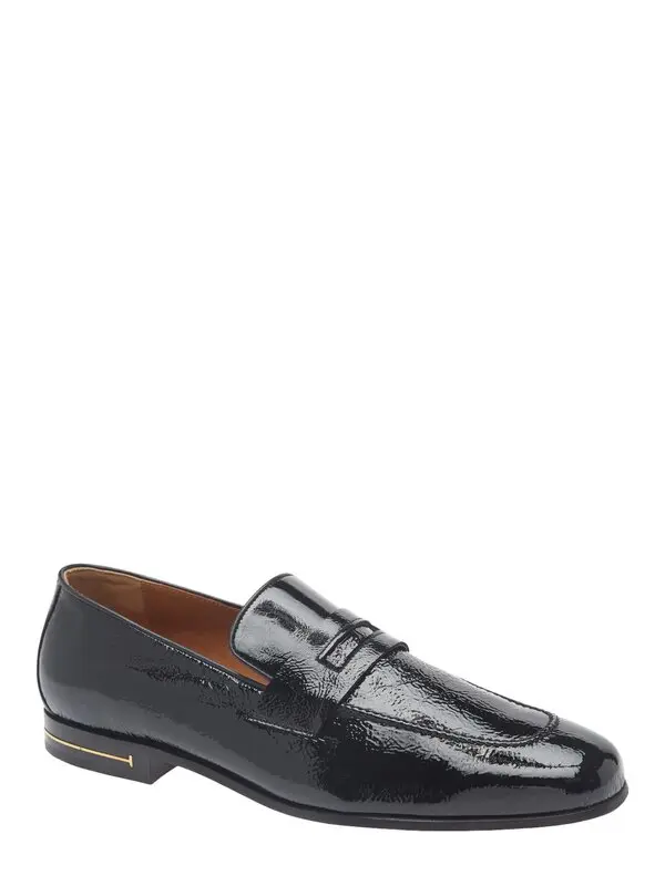 TOM FORD Heel Penny Loafer - 1n001 Black