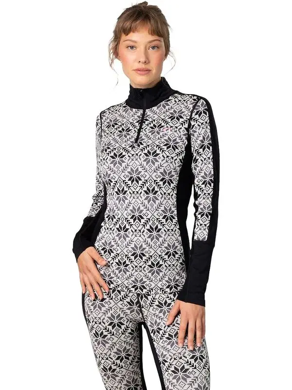 Kari Traa Anna 1/2-zip Top - Black