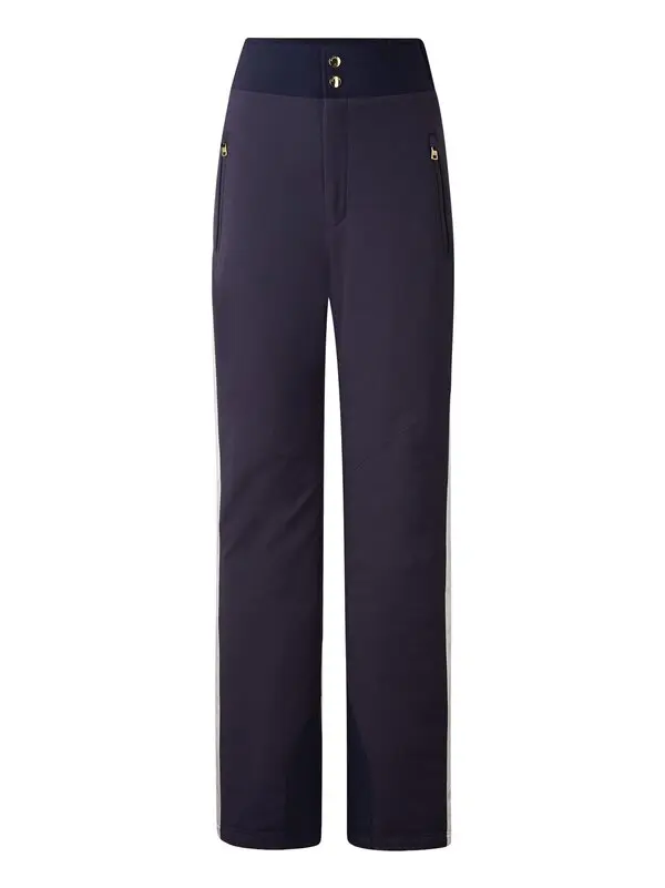 Bogner Ilma Ski Trousers - Navy Blue/white