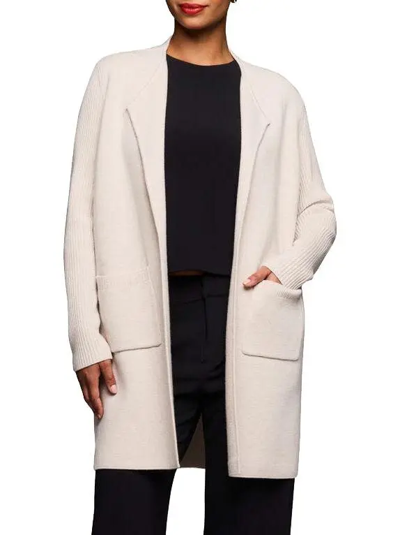 NIC+ZOE Juliette Wool & Cashmere Coat - Sandstone