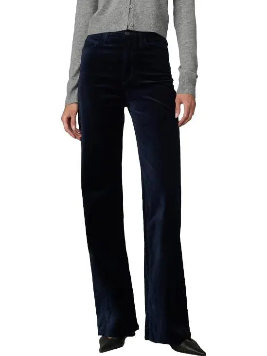 Joe's Jeans The Mia Wide Leg Velveteen Jeans - Maritime Blue