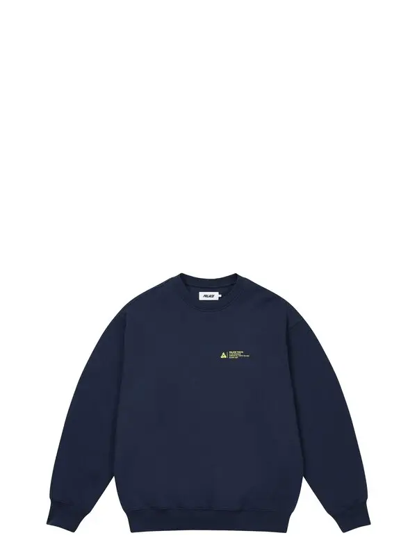 PALACE Shop Locator Crew - Blue