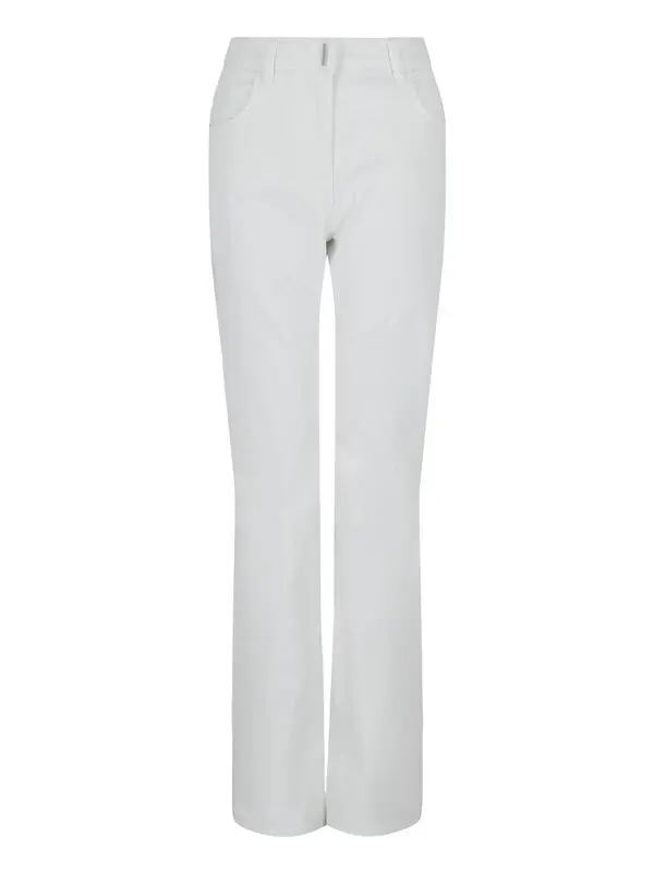 Givenchy Boot Cut Denim Jeans - White