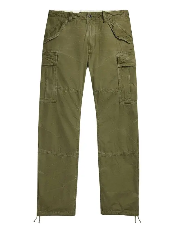 Polo Ralph Lauren Rustic Canvas Cargo Pants - Green