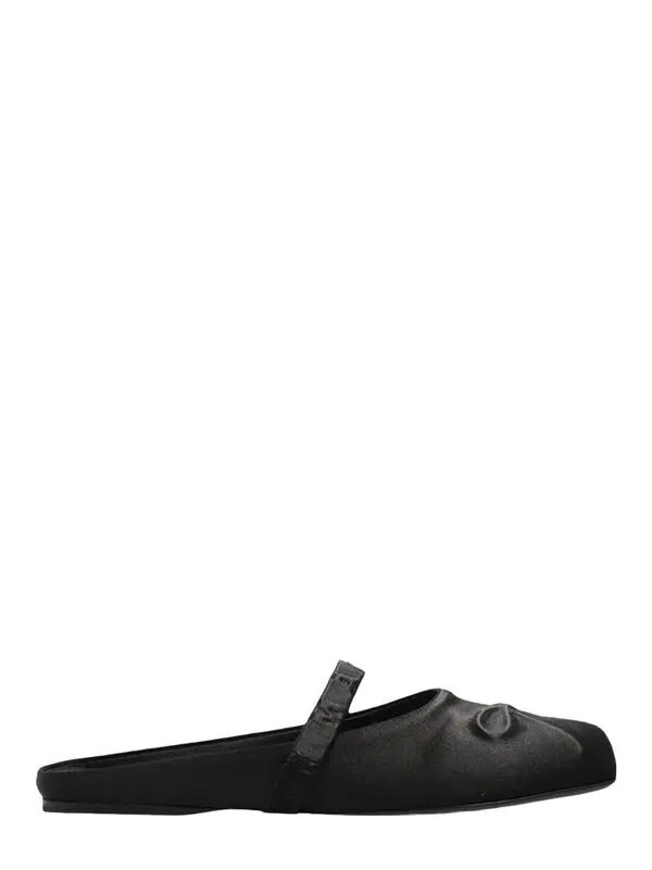 Marni Ballet Flat Sabot - Black