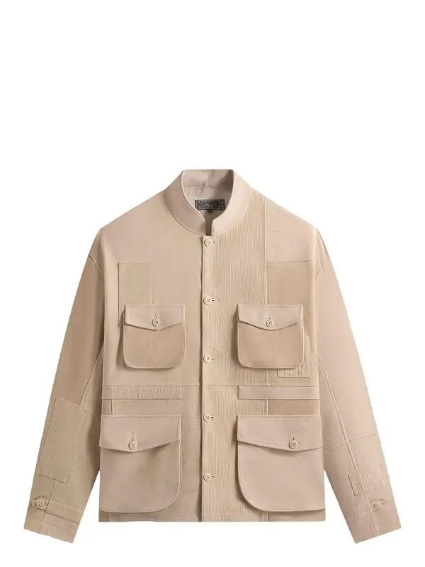 Kith Patchworked Suede Jacket - Tan
