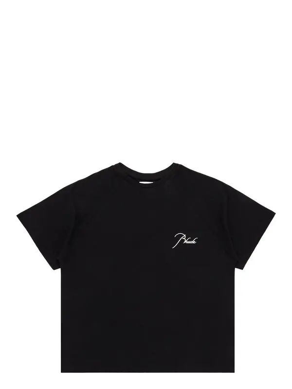 Rhude Classique Raglan Tee - Black