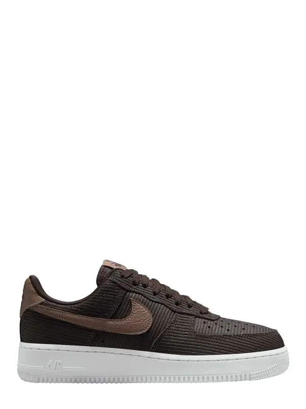 Nike Force 1 Low Corduroy Sneakers - Brown