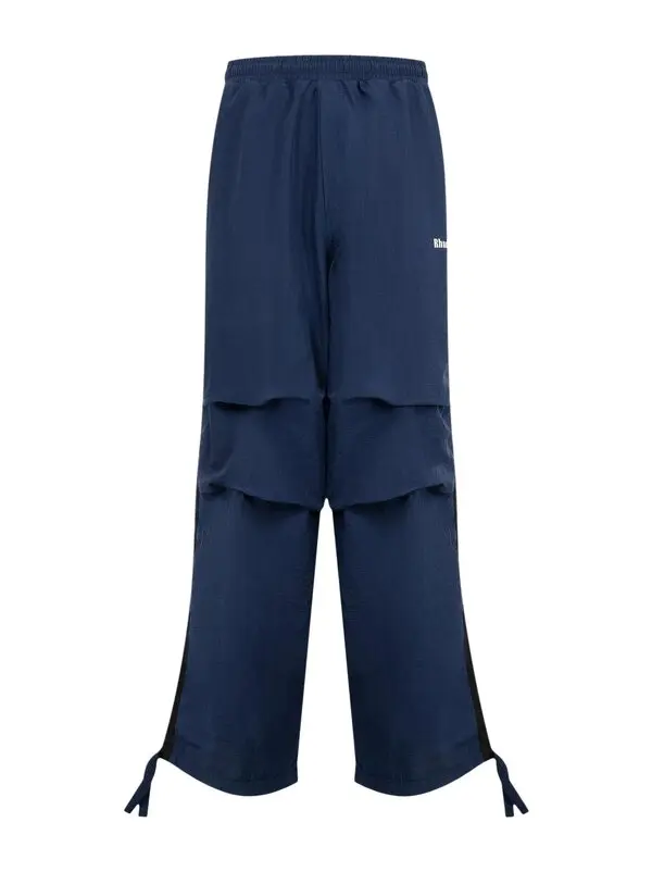 Rhude Chevron Color Block Track Pant - Blue