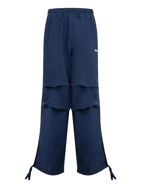 Rhude Chevron Color Block Track Pant - Blue