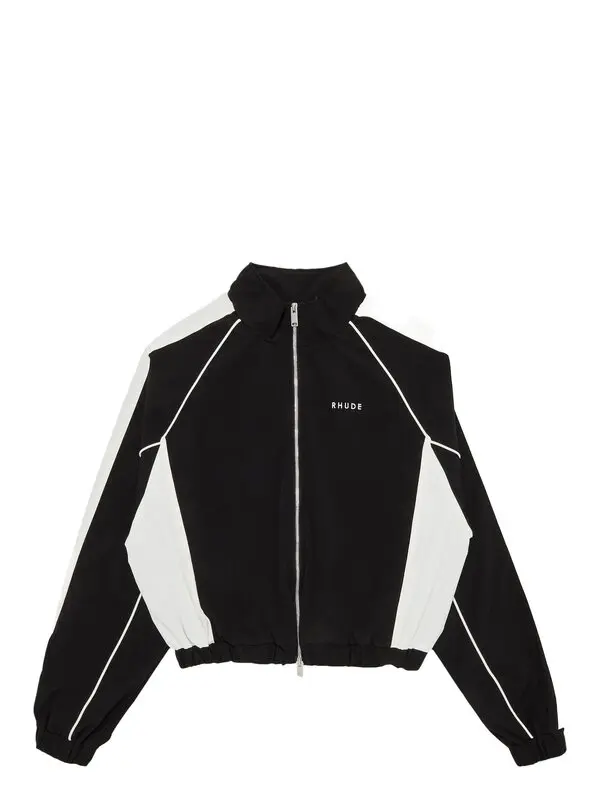 Rhude Ramona Piping Track Jacket - Black