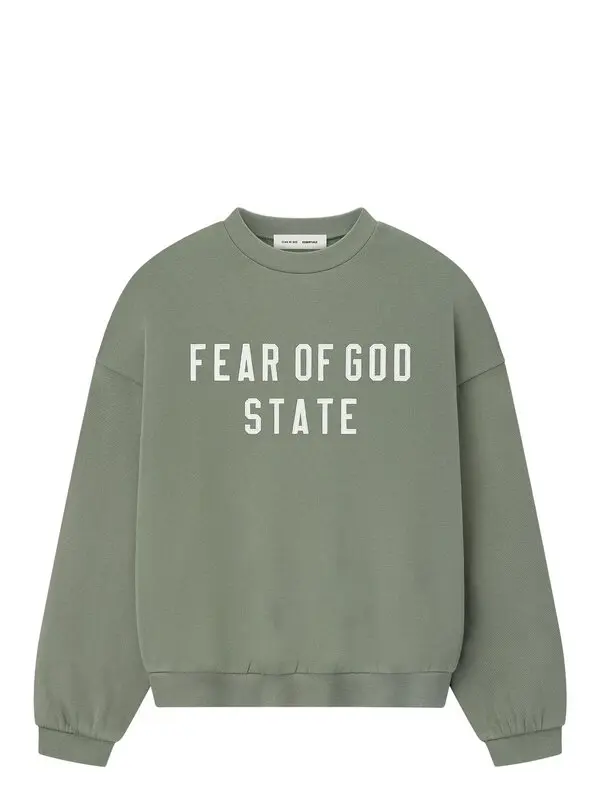 Fear Of God 90's Crewneck - Green