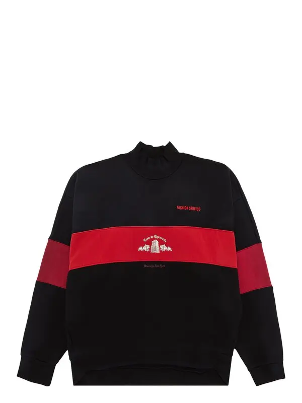 WILLY CHAVARRIA Casa De Chavarria Crewneck Sweater - Black