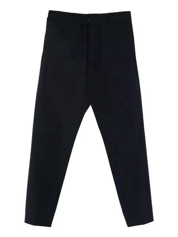 NINE:INTHE:MORNING Elastic-waistband Trousers - Blue