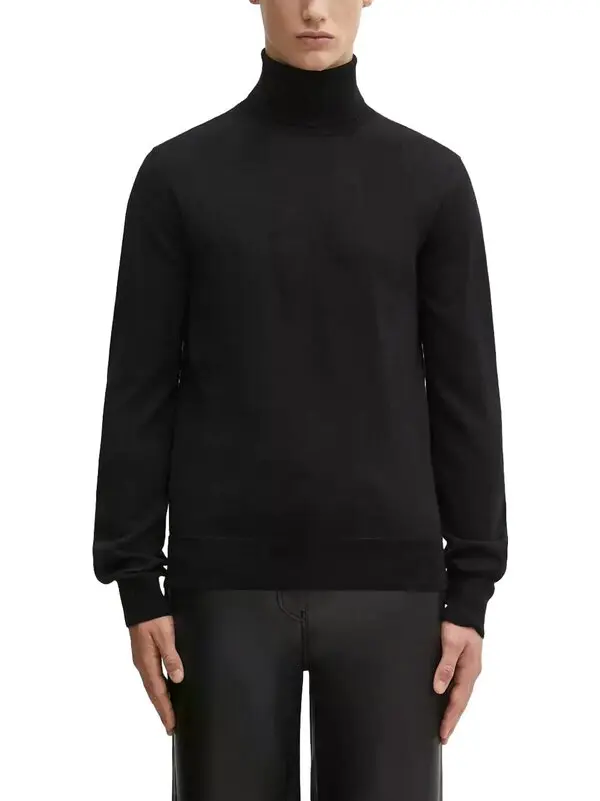 MAISON MARGIELA Roll-neck Sweater - Black
